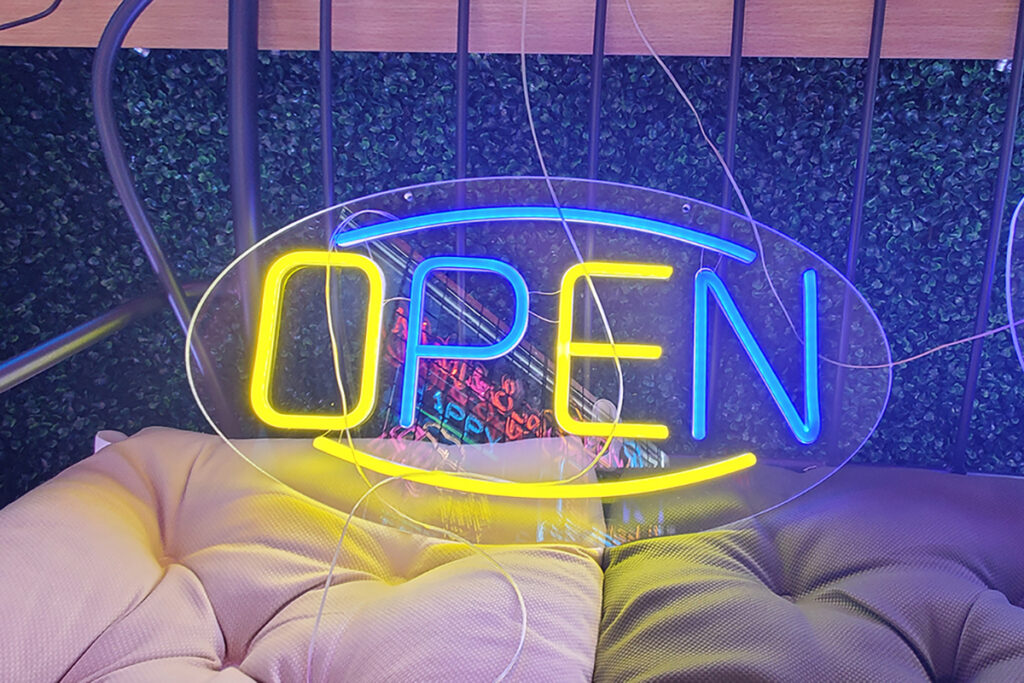 Open LED sign – LED Jungle